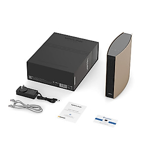 Wavlink AC 3200 Smart WiFi Router-Dual Band MU-MIMO Gigabit Wireless Internet Router to 3200 Mbps| Up to 2500 sq.ft Coverage & 100 Devices,Support Guest WiFi, Parental Control, QoS-Gold