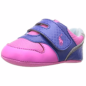 Ralph Lauren Layette Propell Sneaker (Infant/Toddler), Fuchsia, 0 M US Infant