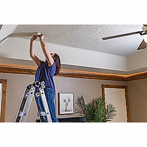 Little Giant Ladders, Epic, M17, 17 foot, Multi-Position Ladder, Aluminum, Type 1A, 300 lbs weight rating, (16817-818)