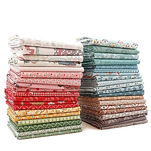 Stitch Fat Eighth Bundle (39 Pieces) by Lori Holt for Riley Blake 9 x 21 inches (22.86 cm x 53.34 cm) Fabric cuts DIY Quilt Fabric