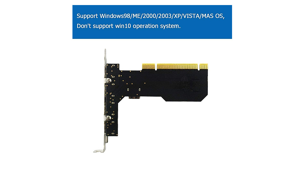 GODSHARK USB 2.0 PCI Card with 5 Ports - Expand Your Computer's ...