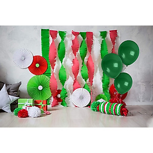 Treasures Gifted 36 Count Pine Green Latex Balloons - 12 Inch Round, Premium Latex, Durable, Versatile, Luxurious Color - Perfect for Birthday, Baby Shower - Children & Babies, Unisex