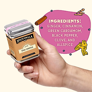 Spicewalla Masala Chai Spice | Tea, Latte, Coffee, | Unsweetened Powdered Spice