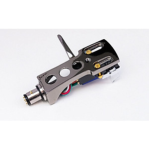 Headshell & Cartridge, Stylus for Pioneer PL 550, PL 10, PL 510, PL 71, Titanium