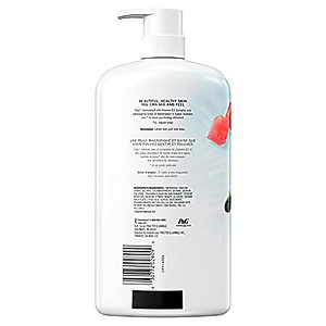 Olay Fresh Outlast Notes of Watermelon & Agave Body Wash, 30 fl oz (Pack of 4)
