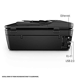 HP ENVY Photo 7855 All in One color Photo Printer with Wireless Printing, HP Instant Ink ready, Works with Alexa (K7R96A)