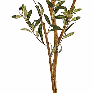 Nearly Natural 82” Olive Artificial Silk Trees Green