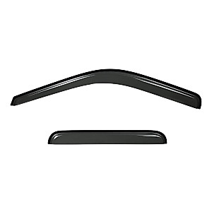 4pcs Vent Visor Side Window Deflectors Original Window Visors for 1999-2016 Ford F250/F350/F450 Super Duty Crew (SuperCrew) Cab Sun/Rain Guard 94953