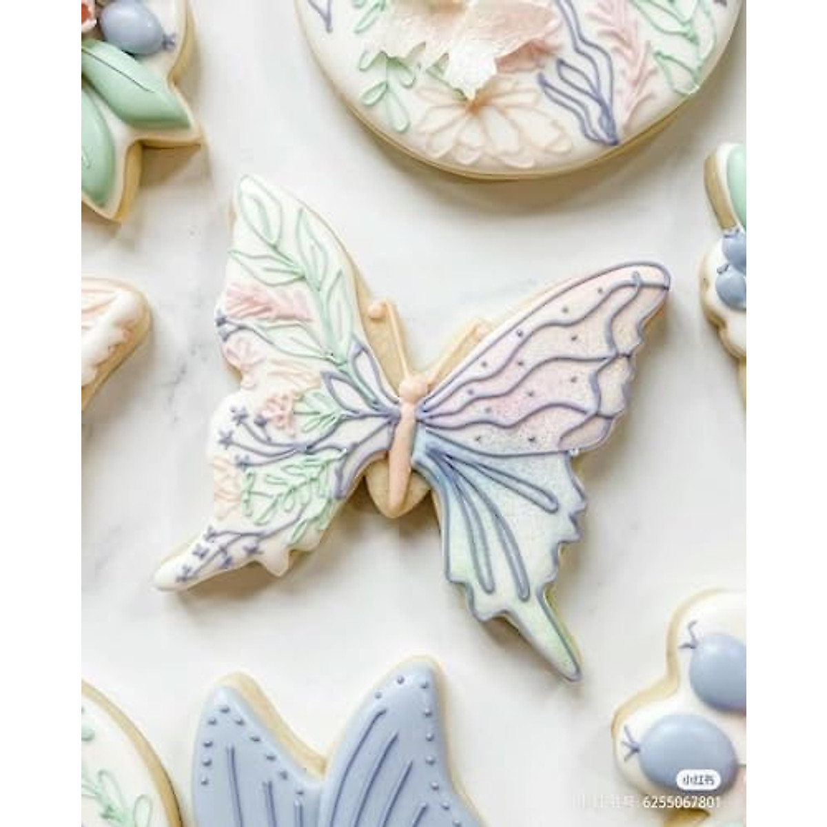 3PCS Butterfly Cookie Cutters Set,Stainless Steel Cutter for Themed Party Baby Shower Wedding Spring Easter Holiday