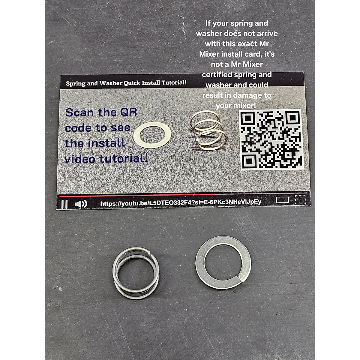 Quick Install Spring and Washer For KitchenAid Mixers By: Mr Mixer