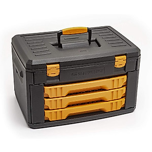 GEARWRENCH 243 Pc. 12 Pt. Mechanics Tool Set in 3 Drawer Storage Box - 80972