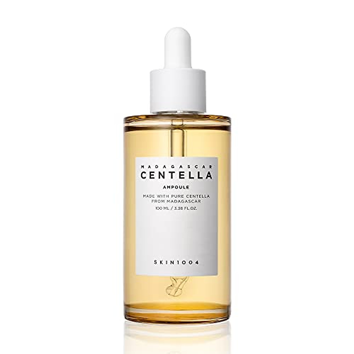 SKIN1004 Madagascar Centella Asiatica Ampoule Facial Serum 3.38 fl.oz(100ml) | 100% Centella Asiatica Extract | Soothes Acne Prone and Sensitive Skin