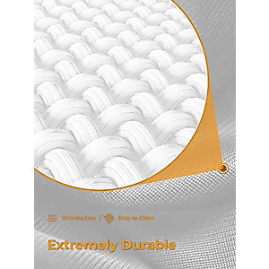 WEWATCH 100 Inch Projector Screen, Portable and Foldable Projector Screen, Double Sided Video Projector Screen for Indoor, Outdoor, Wrinkle Free