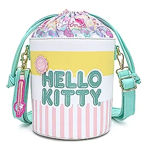 Loungefly Sanrio Hello Kitty Cup O' Kitty Crossbody Bucket Bag