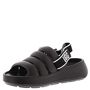 UGG Unisex-Child Sport Yeah Sandal, Black, 2 Big Kid