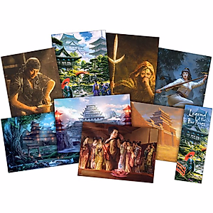 Legend of The Five Rings Roleplaying Game Courts of Stone SOURCEBOOK - Adventure Game, Strategy Game for Kids & Adults, Ages 14+, 3-5 Players, 2 Hour Playtime, Made by Edge Studio