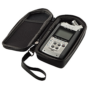 Hard Case Fits Zoom H4N PRO/PRO 4. & DR-40X Digital Multitrack Recorder or TASCAM DR-40 4-Track/Tascam DR-07X Portable Digital Recorder | Carrying Storage Travel Bag Protective Pouch