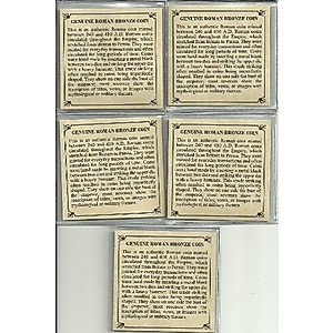 ONE - AUTHENTIC ANCIENT ROMAN Bronze COIN. 1700 Years Old. VARIOUS QUALITY