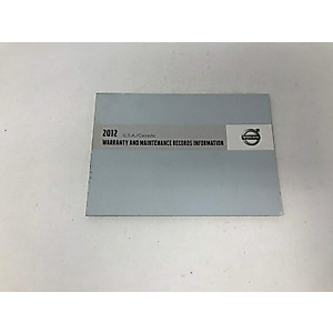 2012 Volvo S60 Owners Manual Case Handbook with Case OEM Z0A0390