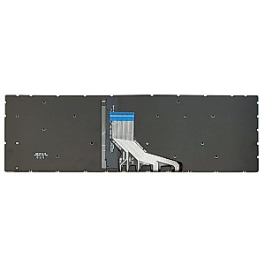 Laptop Replacement US Layout Green Backlit Keyboard for HP Pavilion Gaming 15-CX 15-CX0058WM 15-CX0100TX Black