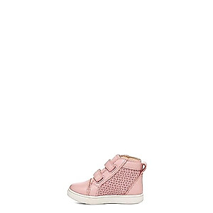 UGG Unisex-Child Rennon Ii Gel Hearts Sneaker, Pink, 7 Toddler