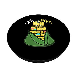 Cool Uni Corn | Funny Maize Magical Horned Horse Joke Gift PopSockets Swappable PopGrip