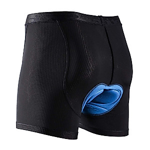 Santic Men's 3D Padded Mountain Bike Shorts Lightweight Cycling MTB Shorts