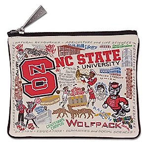 Catstudio North Carolina State University Collegiate Zipper Pouch Purse | Holds Your Phone, Coins, Pencils, Makeup, Dog Treats, & Tech Tools