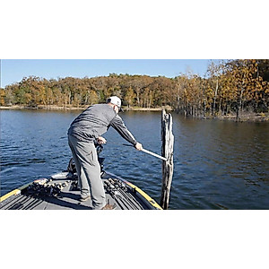 Rite-Hite Boat Tie Up - 2 Pack in White or Yellow, Tie Up Without Having to Get Out of The Boat (White, 15)