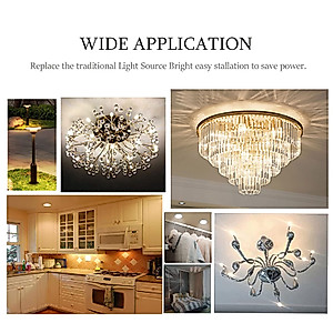 Lamsky G4 LED Bulb, 2W, 20W Halogen Replacement, 3000K Warm White, 10-Pack, Dimmable, Dustproof, Shockproof