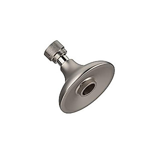 High Sierra Showerheads® - ‘Half Dome’ Solid Metal 1.5 GPM High Efficiency, Low Flow Shower Head - Brushed Nickel Finish