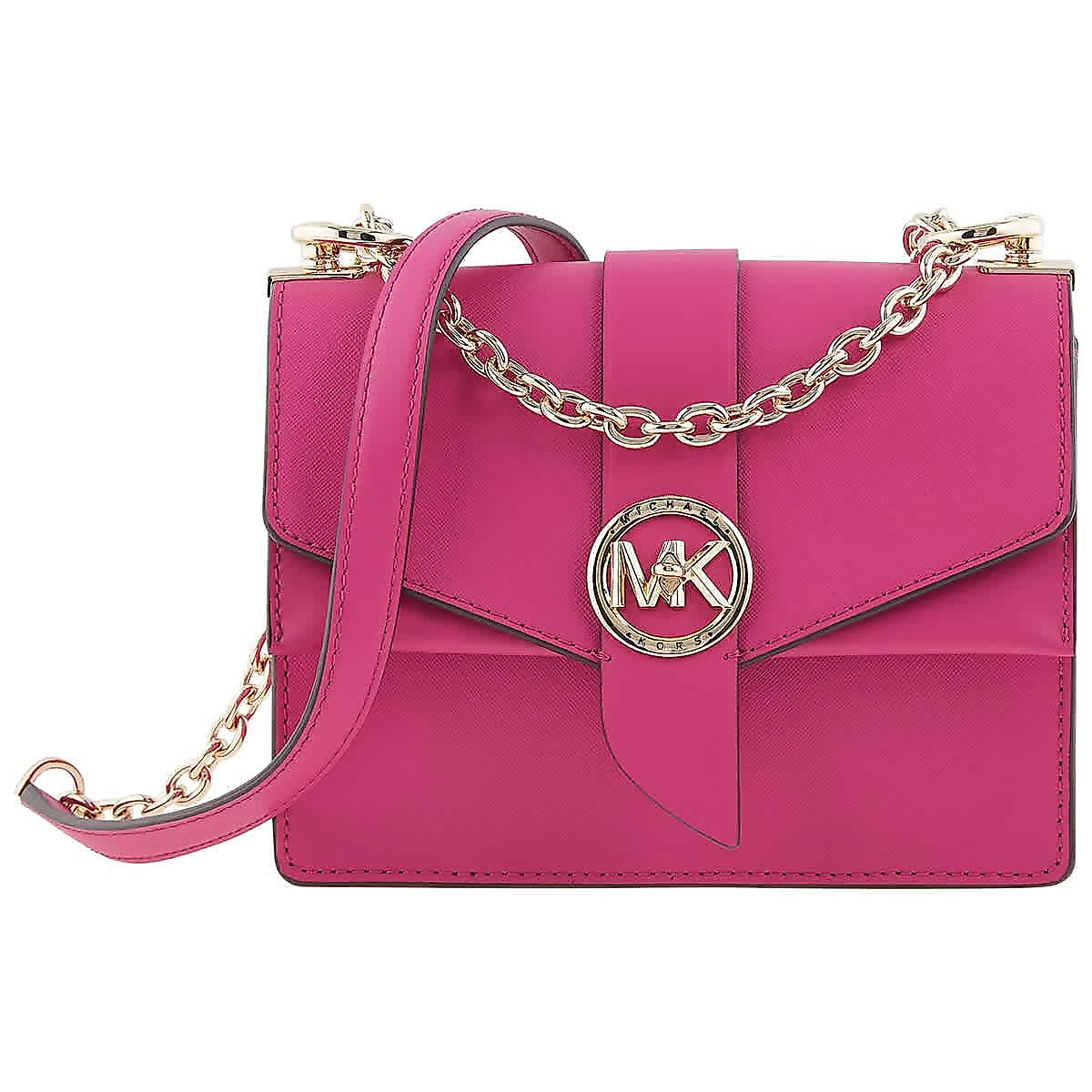 Michael Kors Greenwich Small Convertible Cross Body Wild Berry One Size