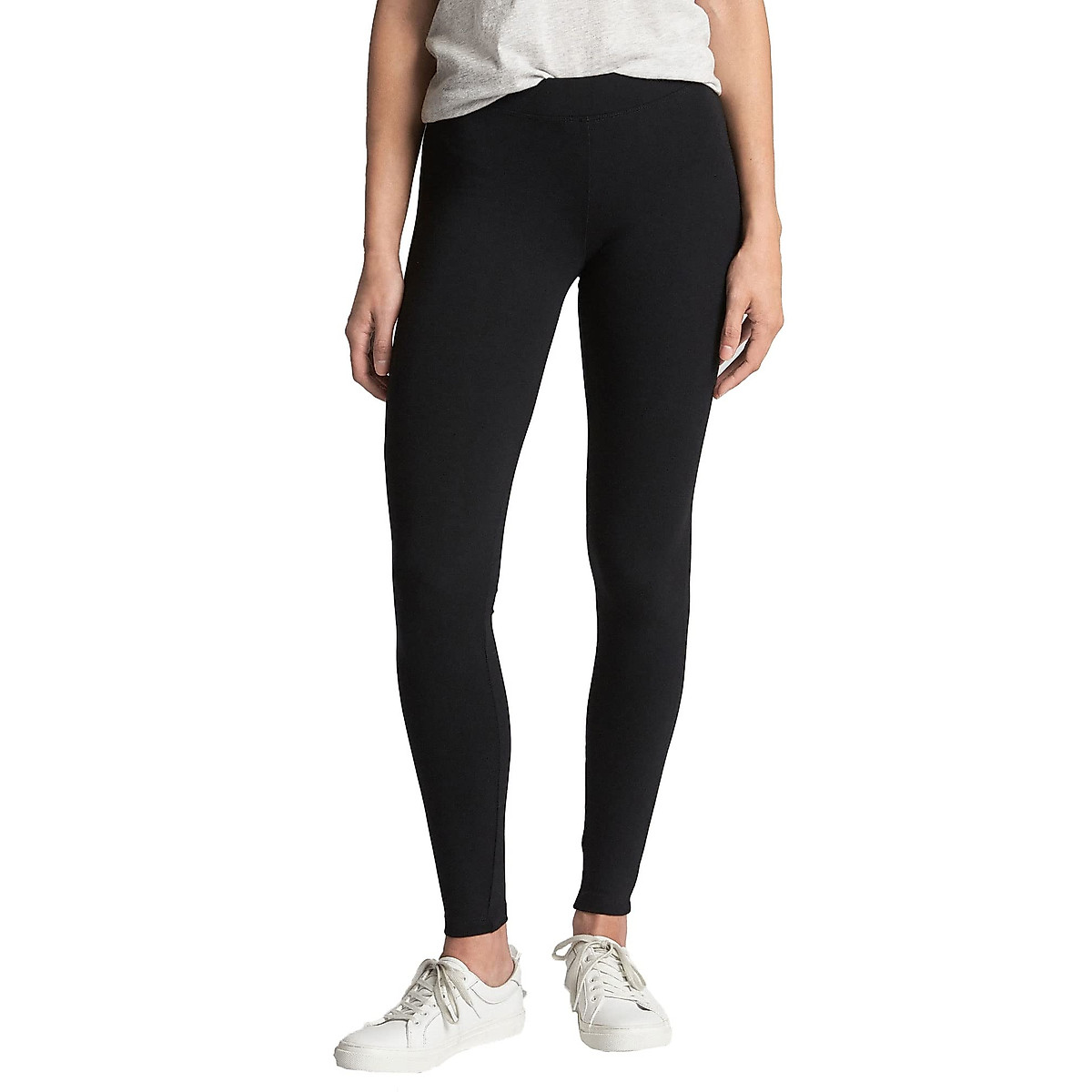 GAP Womens Basic Pant Leggings, True Black, Large US
