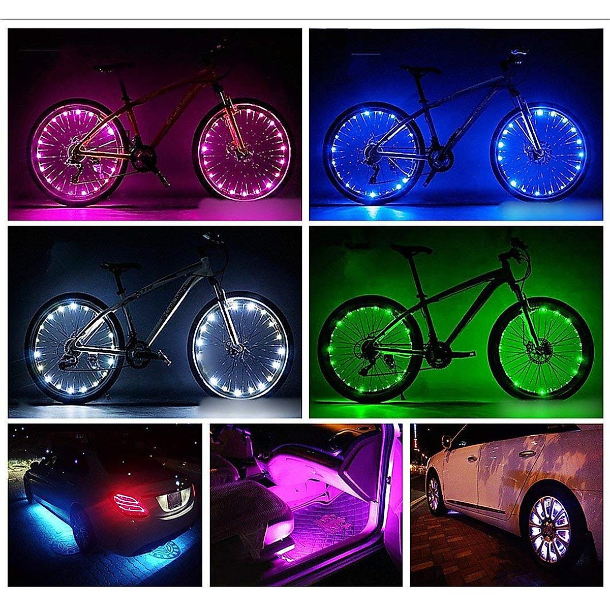 Iyicuus Battery Powered LED Strip Lights, 9.8ft 24-Keys Remote Controlled, DIY Indoor and Outdoor Decoration. (1)