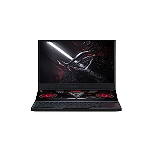 ASUS ROG Zephyrus Duo SE 15 Gaming Laptop, 15.6” 300Hz FHD IPS Type Display, NVIDIA GeForce RTX 3080, AMD Ryzen 9 5900HX, 32GB DDR4, 1TB PCIe SSD, Per-Key RGB Keyboard, Windows 10 Pro, GX551QS-XS98