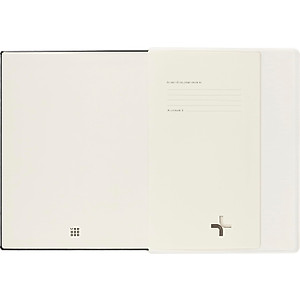 Moleskine Paper Tablet Hard Cover Smart Notebook, Plain/Blank, XL (7.5" x 9.75") Black, Compatible w/ Moleskine Pen+ Ellipse (Sold Separately) & App, Digitize & Organize, 176 Pages
