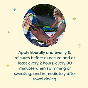 Babyganics SPF 50 Kids Mineral Sunscreen Continuous Spray, Totally Tropical | UVA UVB Protection | Octinoxate & Oxybenzone Free | Water Resistant, 6 Ounce (Pack of 2)