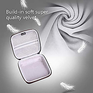 LTGEM Hard Protective Carrying Case for Brother P-Touch PTD210/PTD220 Label Maker - Travel Protective Carrying Storage Bag