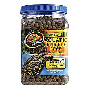 Zoo Med Natural Aquatic Turtle Food, Maintenance Formula, 24-Ounce