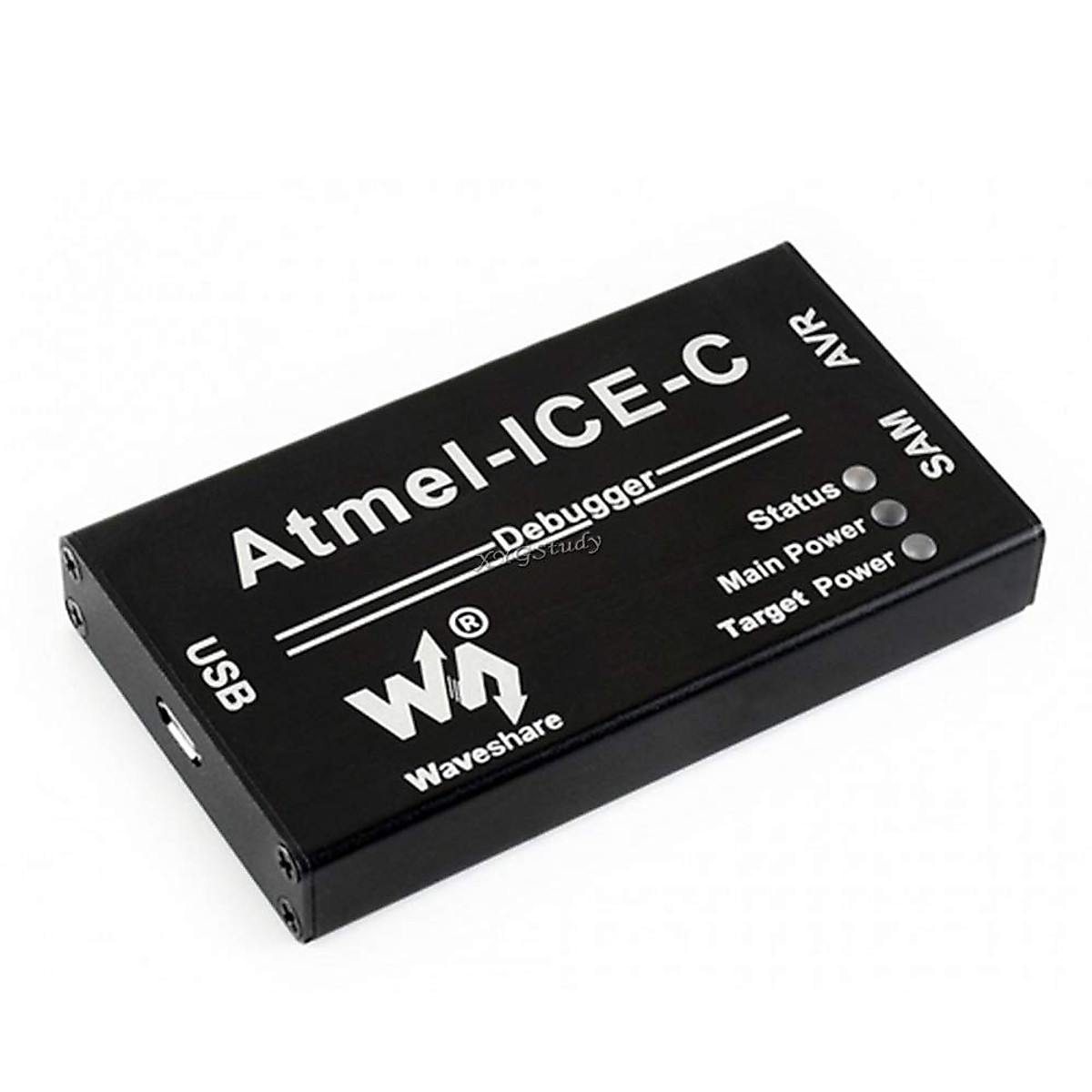 Compatible Powerful Atmel-ICE MCU AVR SAM Xmega Programmer Debugger On-chip Debug Supports JTAG aWire PDI debugWIRE SWD TPI SPI Interface Original ATMEL-ICE-PCBA Inside @XYGStudy