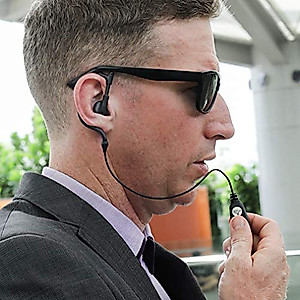 KS K-STORM CLP1010 Earpiece Surveillance Walkie Talkie Headset Compatible with Motorola CLP1060 On-Site Business Radios, Replace HKLN4436A HKLN4455 HKLN4487 HKLN4603 Headset