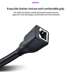 SiYear XLR 5 pin RJ45 Adapter Cable-XLR 5 Pin Male to RJ45 & XLR 5 Pin Female to RJ45 Female DMX Ethernet Adapter Converter cable(1SET/ 2PACK)