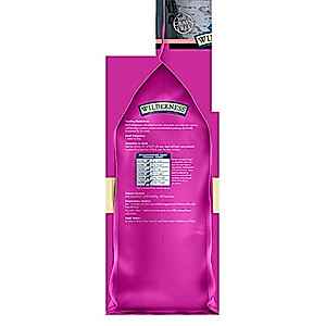 Blue Buffalo Wilderness High Protein, Natural Adult Small Breed Dry Dog Food, Chicken 11-lb