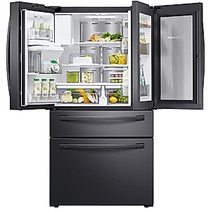 Samsung RF28R7351SG 27.8 Cu. Ft. Black Stainless 4-Door French Door Refrigerator