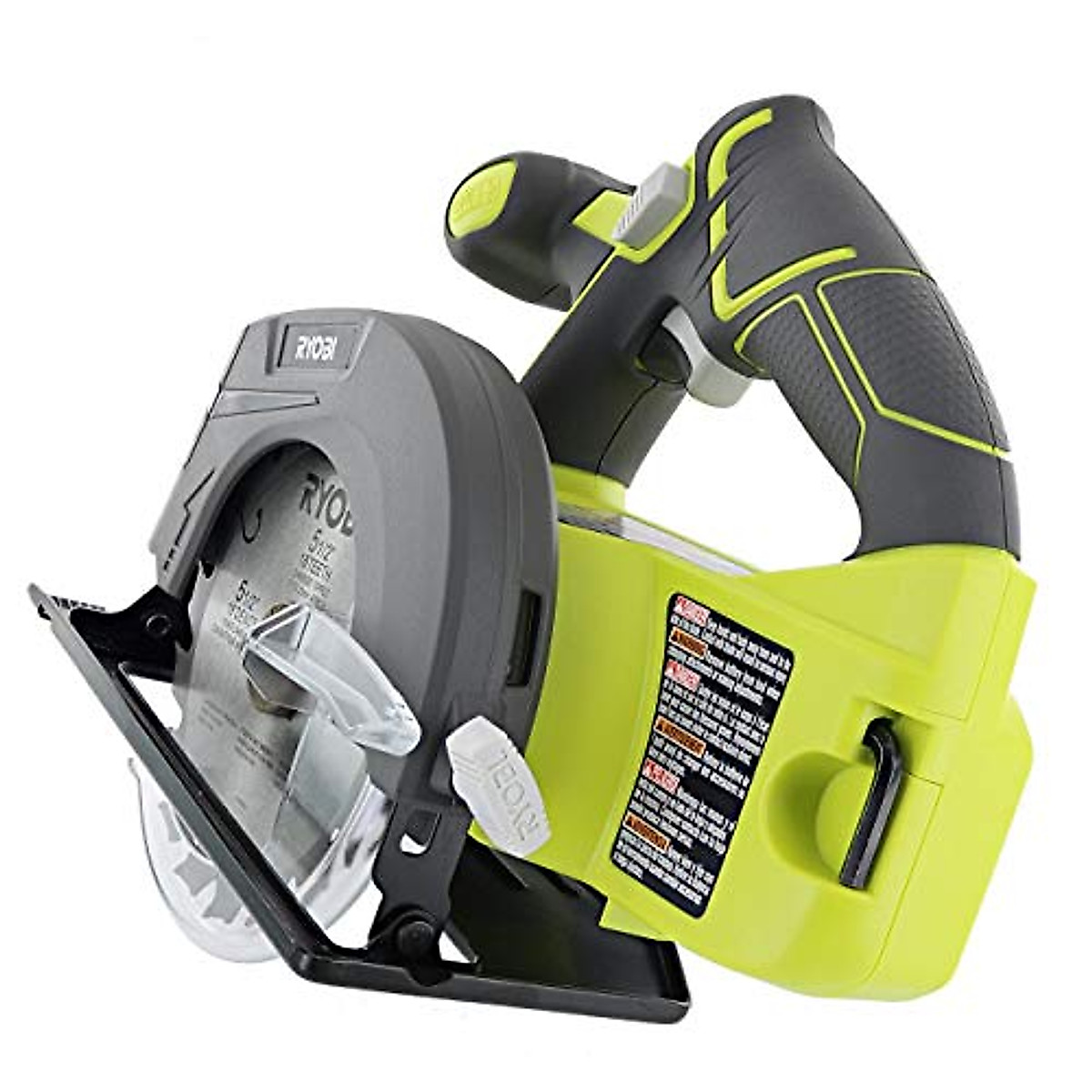 Ryobi One P505 18V Lithium Ion Cordless 5 1/2" 4,700 RPM Circular Saw (Battery Not Included, Power Tool Only), Green