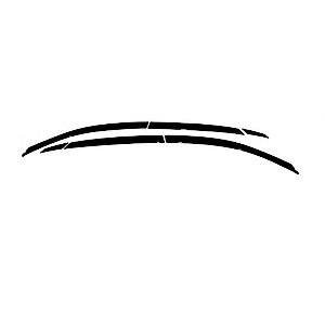 Auto Ventshade [AVS] Low Profile Ventvisor / Rain Guards | Smoke Color, 6 pc | 896001 | Fits 2003 - 2008 Infiniti FX35