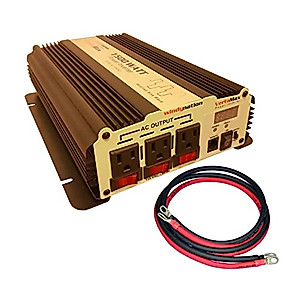 WindyNation 300 Watt Monocrystalline Solar Panel Kit + 1500W VertaMax Power Inverter + 300ah AGM Deep Cycle Battery for RV, Boat, Off-Grid 12 Volt Battery Systems