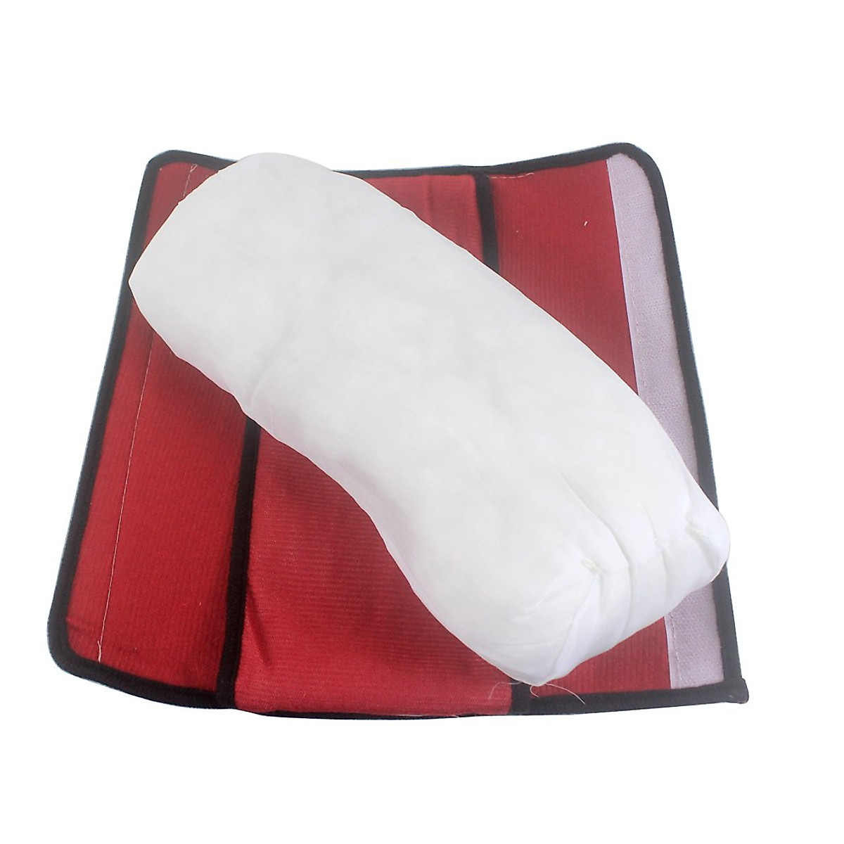 Hillento Auto Seat Belt Pillow Car Safety Belt Protect, Shoulder Pad, Headrest Neck Support, Adjust Vehicle Seat Belt Cushion for Kids, Children, Adult, Red