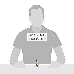 Department 56 Snow Village National Lampoon's Christmas Vacation Accessories Cousin Eddie in the Morning Figurine, 2.95 Inch, Multicolor