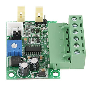 Voltage to PWM Converter, 0-5V/0-10V Analog Input Voltage to 0-100% PWM Signal 2KHZ-20KHZ Converter Module